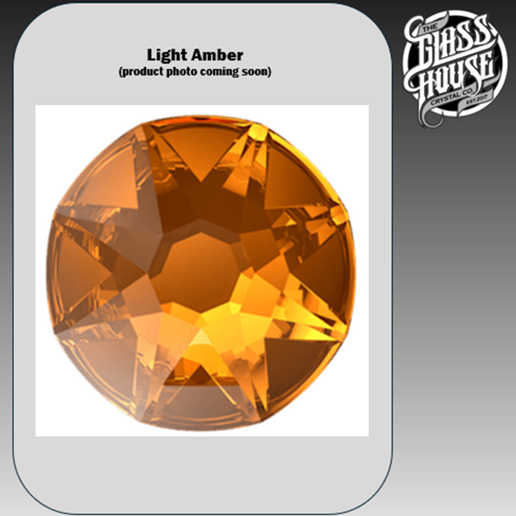Light Amber – The Glass House Crystal Co., LLC