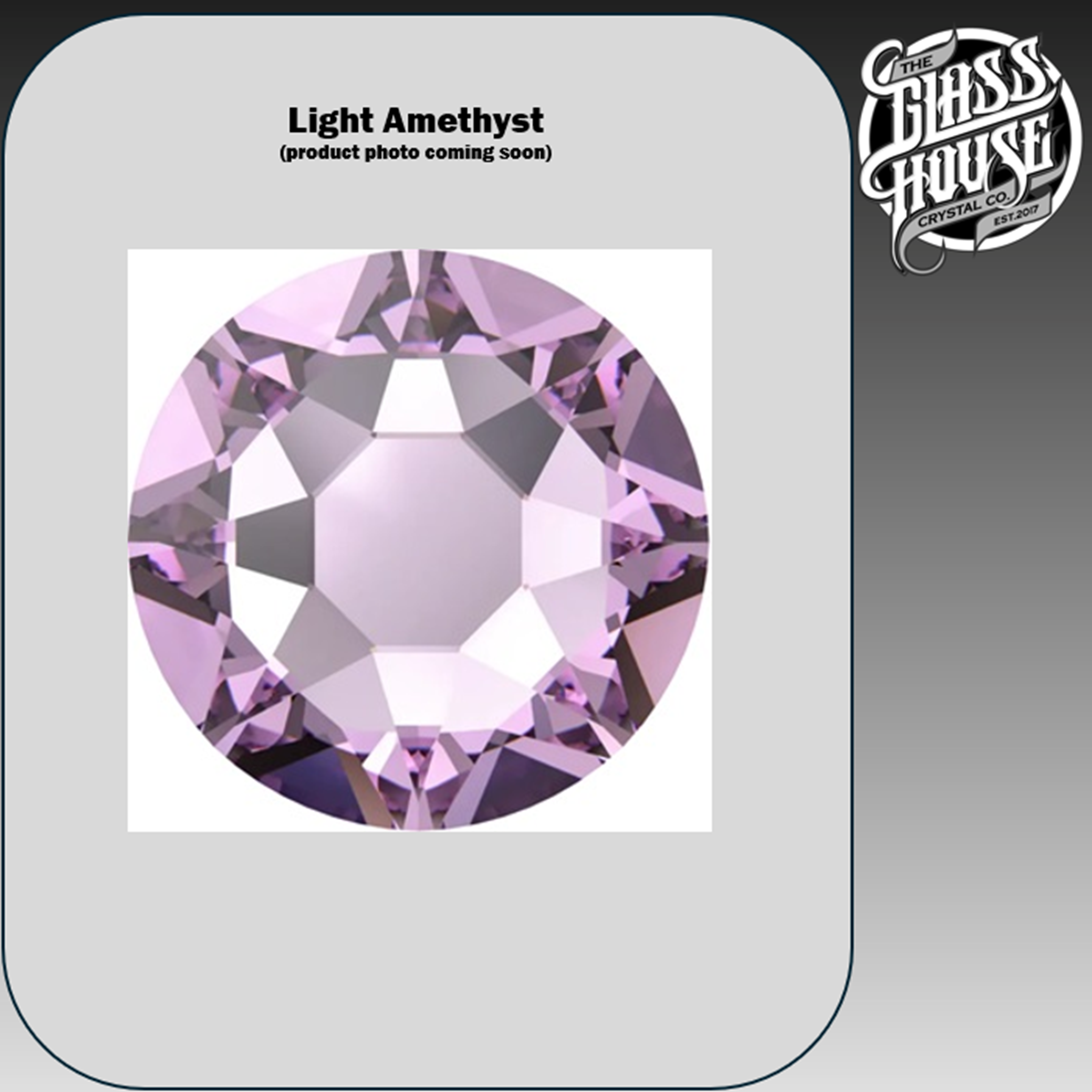 Light Amethyst – The Glass House Crystal Co., LLC